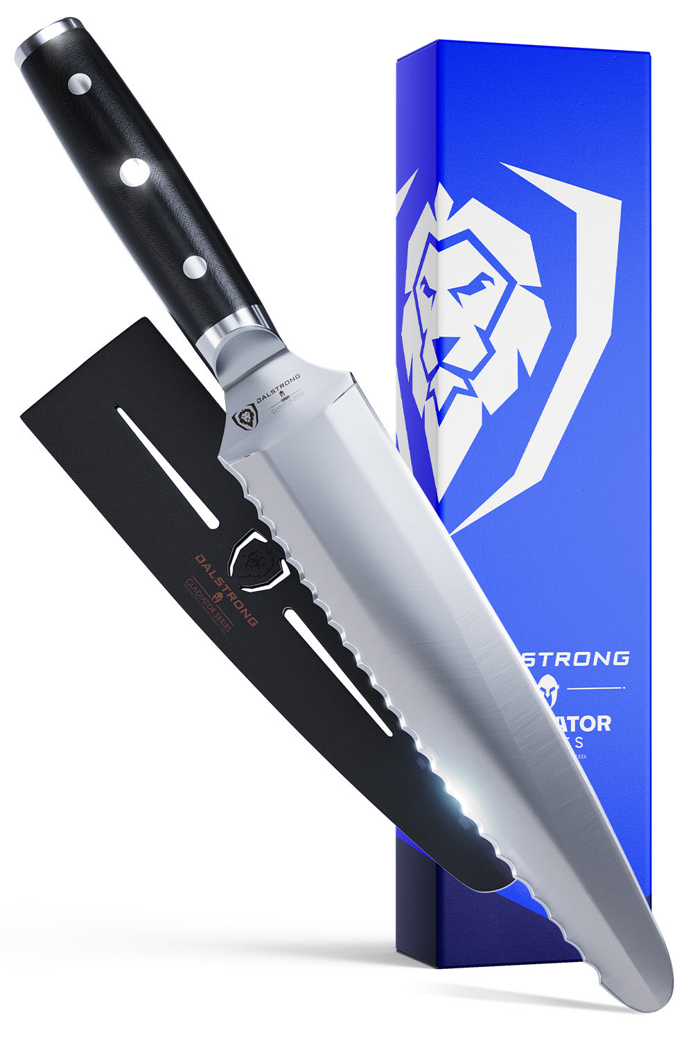 Dual-Sided Chef's Knife 8" | Gemini Twin Blade | Gladiator Series | Da ...