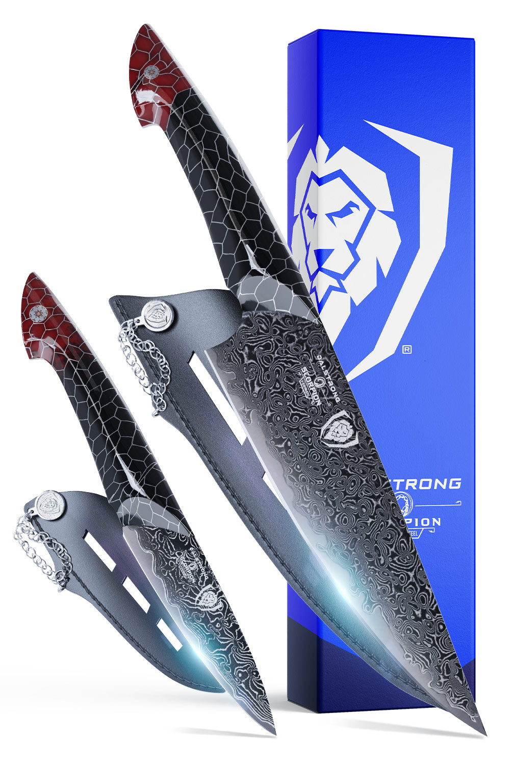 2 Piece Set | Chef Knife & Paring Knife | Scorpion Series | Dalstrong ...